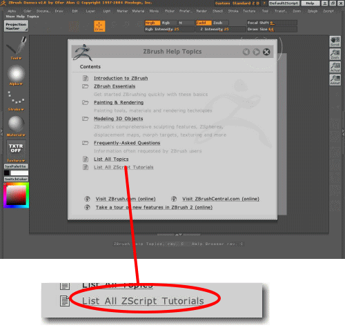 ZScriptチュートリアルを見てみる